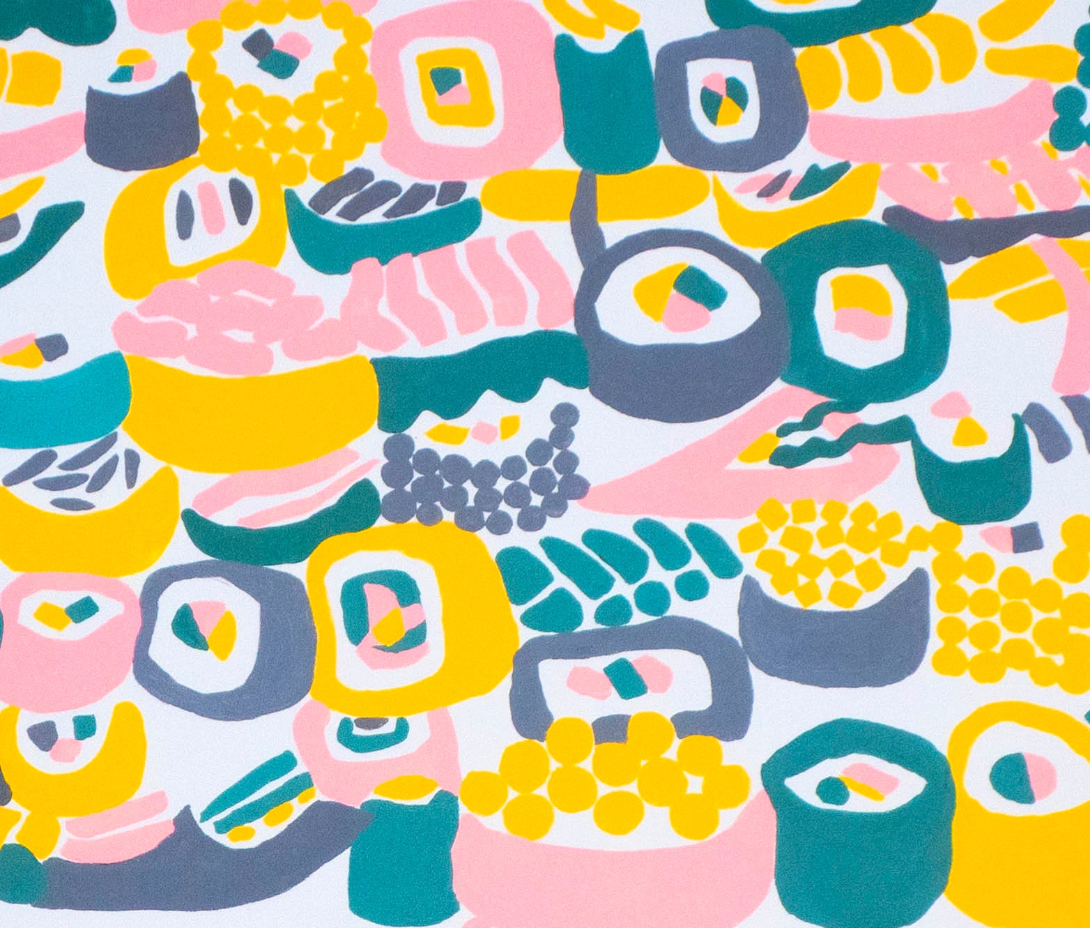 Sushi Print , Food Art , Wall Art , Original Fine Art Print , Pop Art ...
