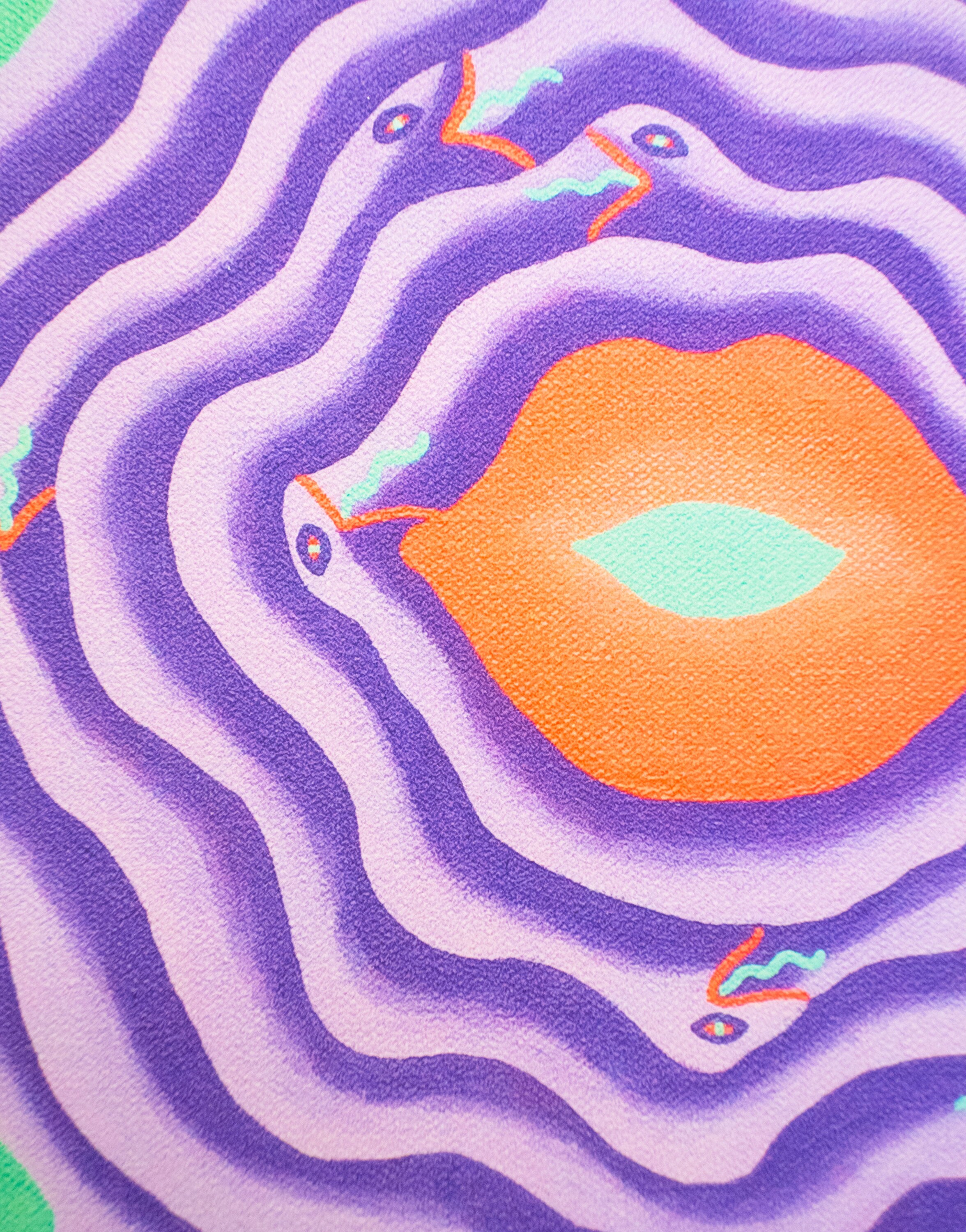 Baubo Goddess Mandala Surrealism Female Figure Feminist - Etsy