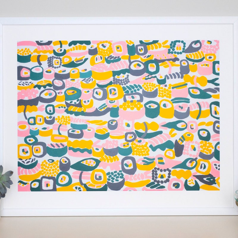 Abstract Food Art - Etsy