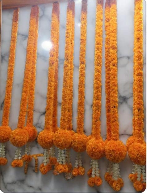 Artificial Flowers Boll Lari String Polyester Fabric for Wedding Home ...