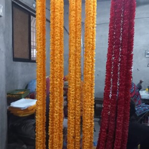 Beautiful Artificial Flowers Lari String Use for Back Drop Mandate ...