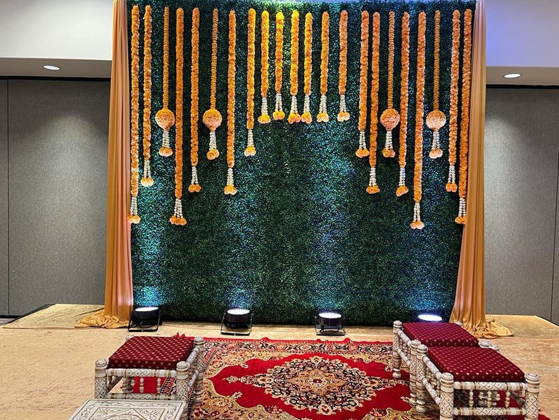 Artificial Flowers Boll Lari String Polyester Fabric for Wedding Home ...