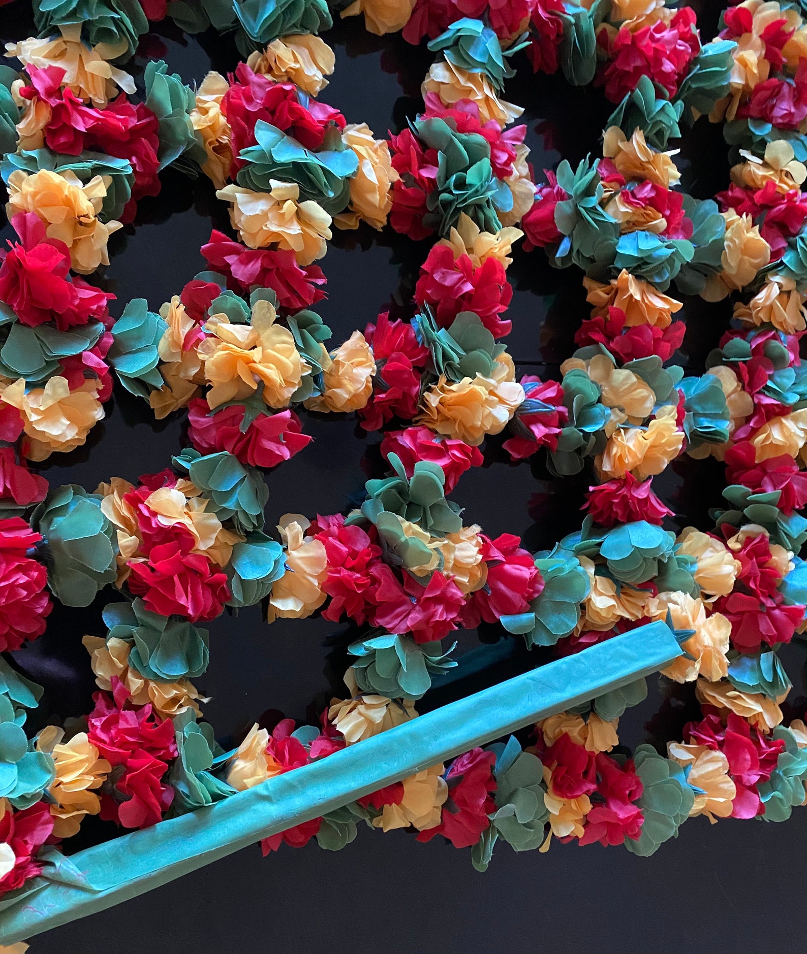 Multi Color Flowers Phoolo Ki Chadar for Dholki Mayoun - Etsy