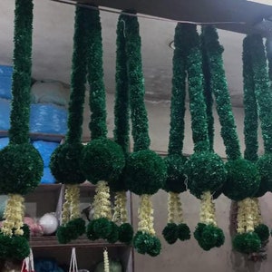 Artificial Flowers Boll Lari String Polyester Fabric for Wedding Home ...