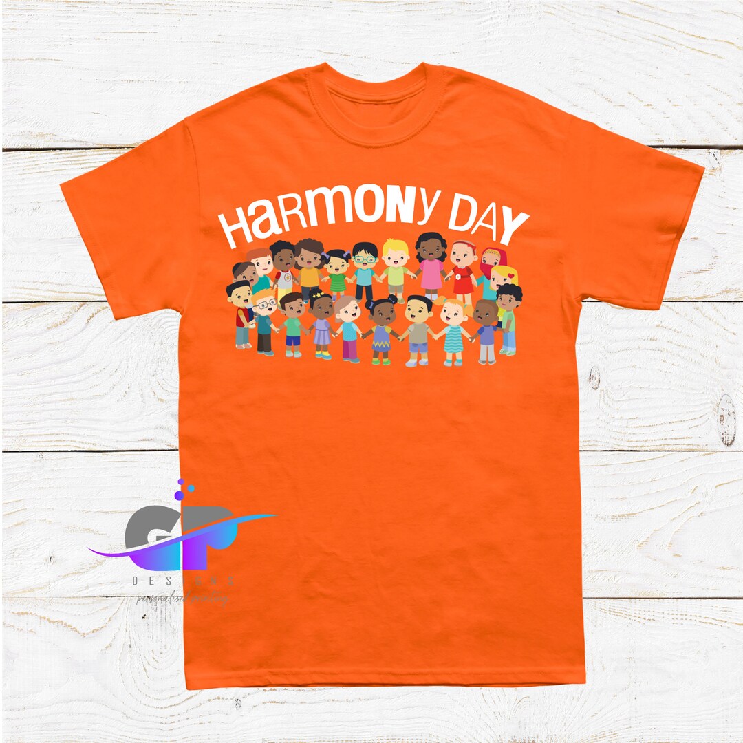 Harmony Day Shirt, Kindness Matters, Harmony Day, Orange Harmony Day ...