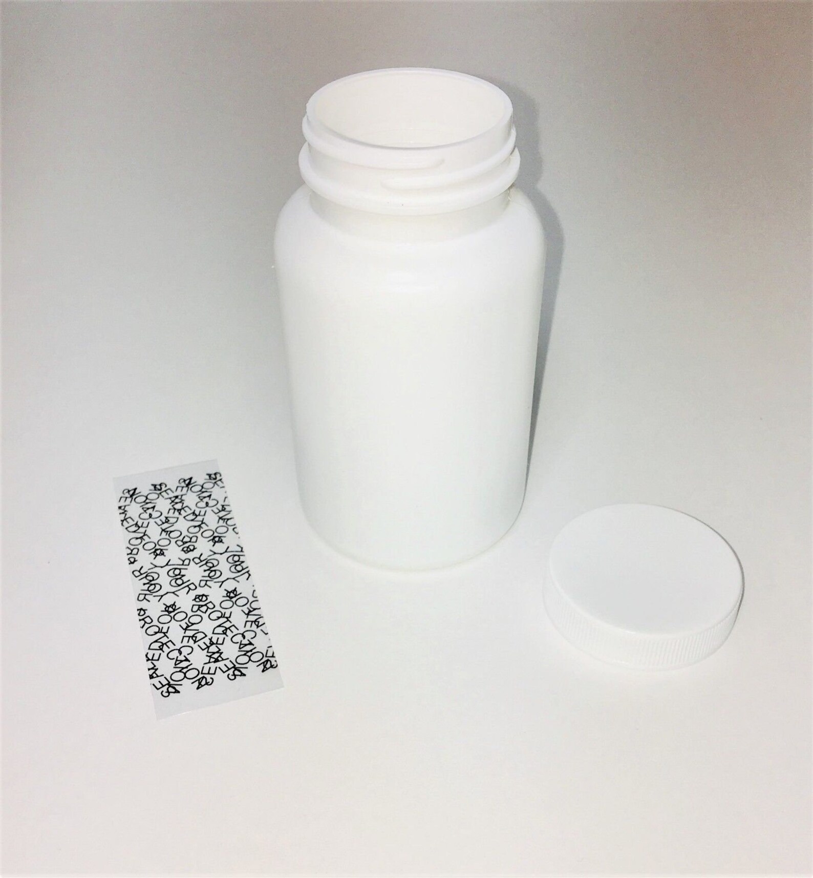 Plastic Bottles Set of 12 HDPE 300cc Pill Packer Bottles With - Etsy