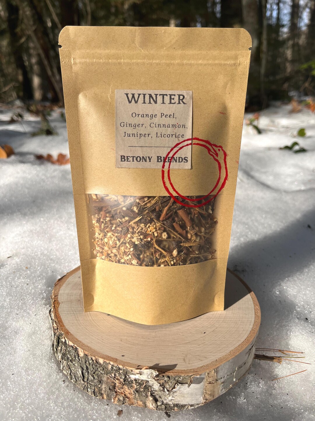 Winter Tea Blend- Tea by Season Collection, 2.5 Oz - Etsy