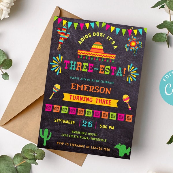 Adios Dos Party - Etsy