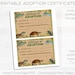 Adopt a Reptile Printable Sign & Reptile Adoption Certificates, Reptile ...