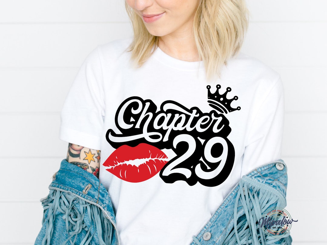 Chapter 29 Years Svg Leopard Print 29th Birthday Svg - Etsy