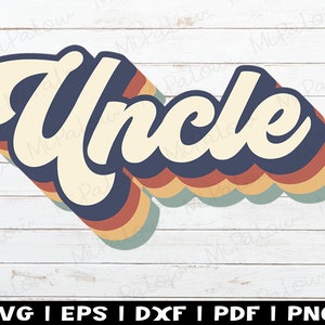 Retro Uncle Svg for Cricut Sublimation - Etsy