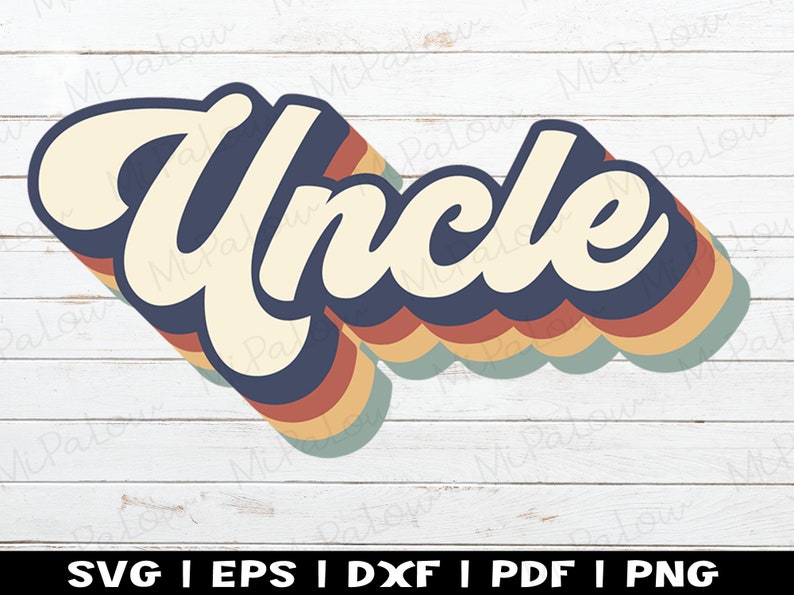 Retro Uncle Svg for Cricut Sublimation - Etsy