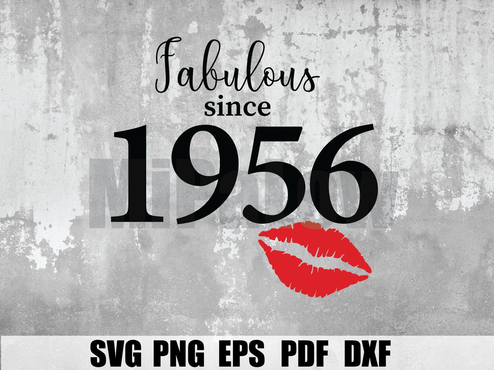 Chapter 64 SVG Fabulous Since 1956 SVG Sixty-four Fabulous - Etsy