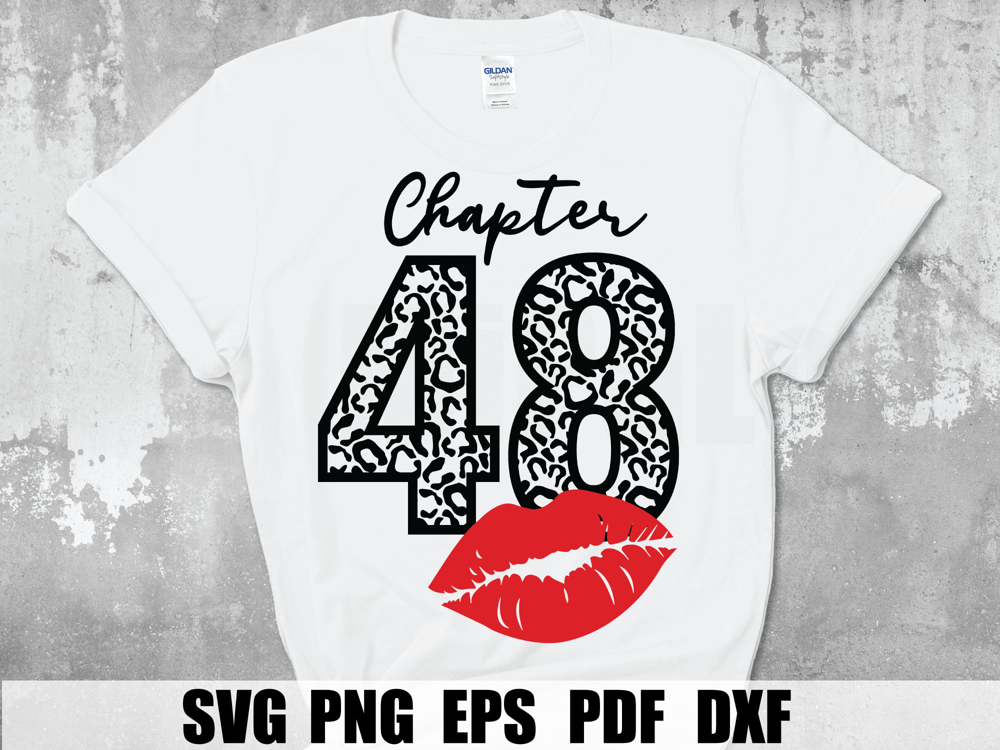 Chapter 48 Svg 48th Birthday Svg Forty-eight Svg Leopard - Etsy UK