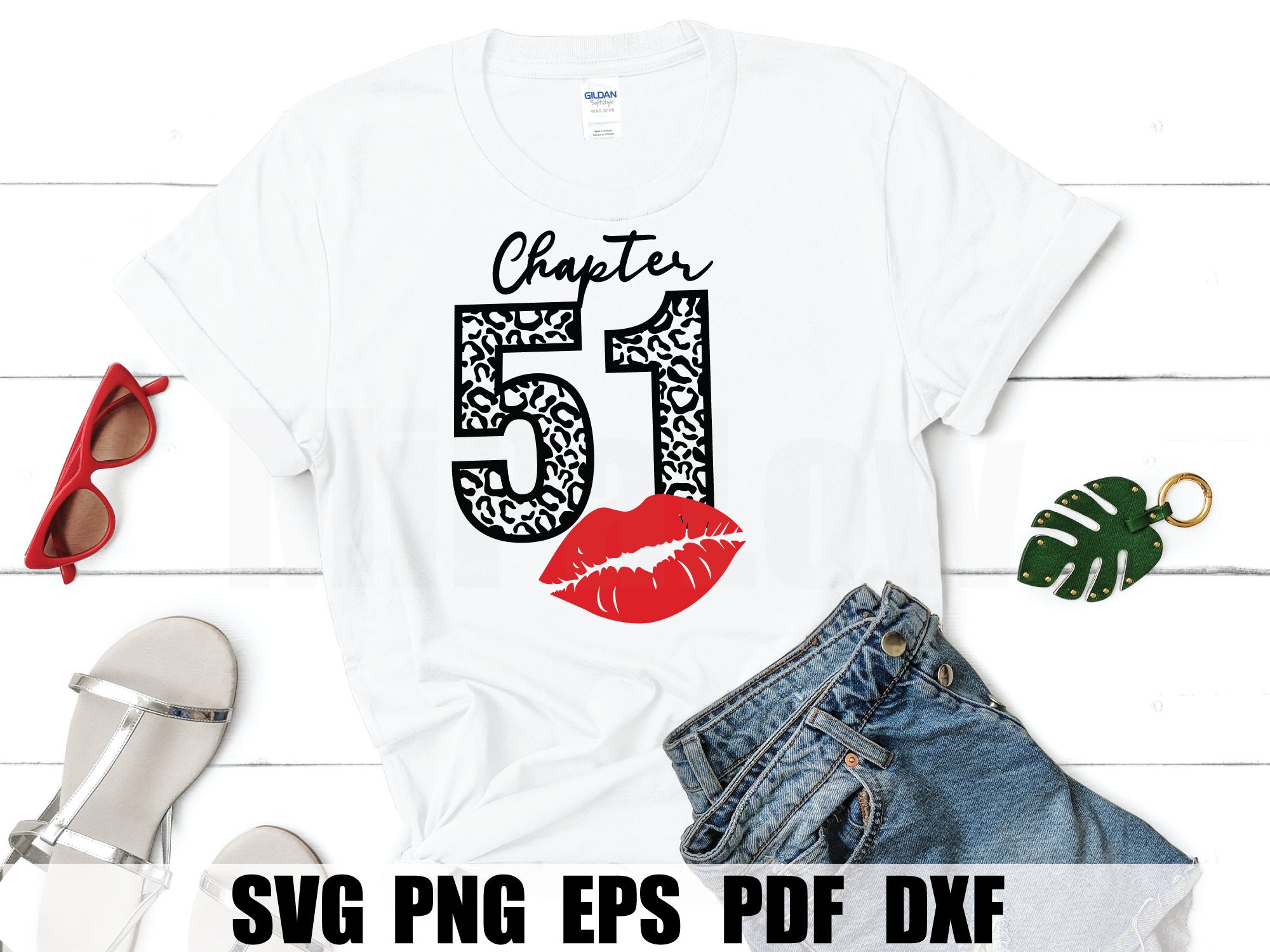 Chapter 51 Svg 51st Birthday Svg Fifty-one Svg Leopard | Etsy