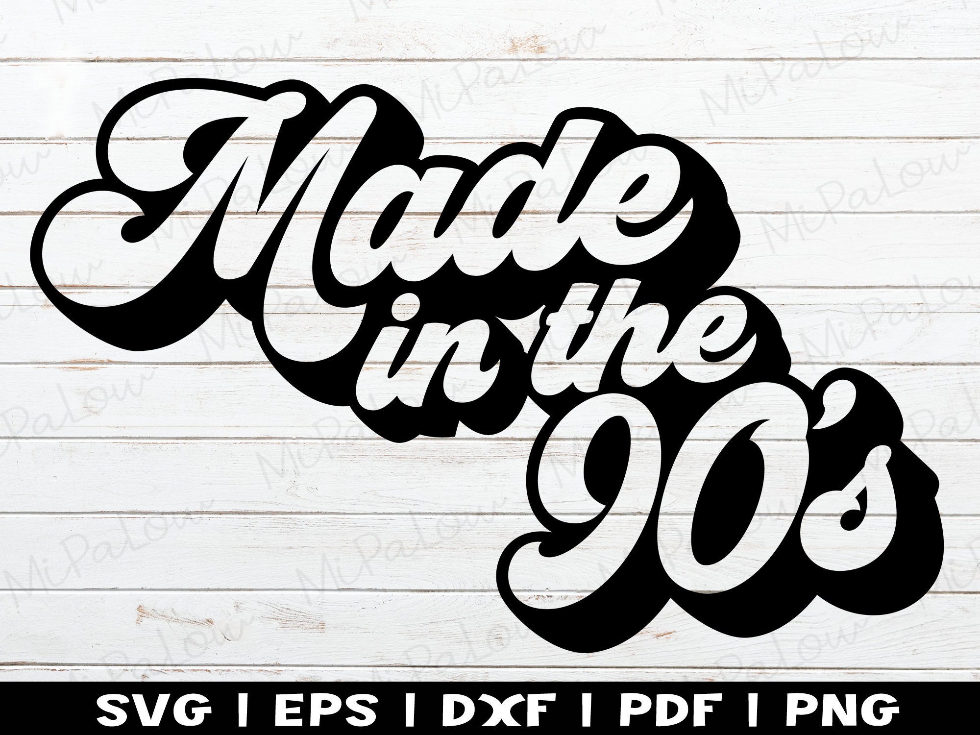 Made in the 90s Svg Vintage 90s Baby Svg Millennials Svg - Etsy Canada