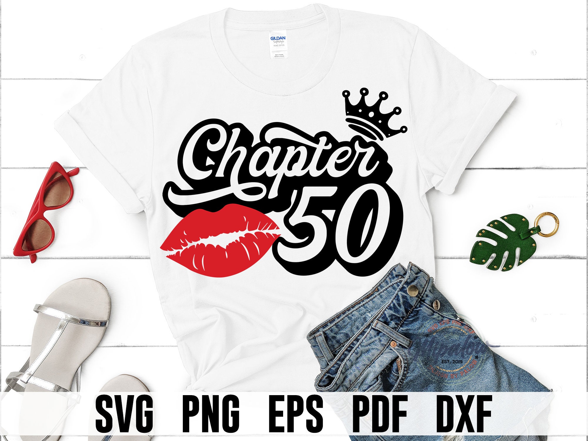 Chapter 50 Years Svg Leopard Print 50th Birthday Svg Fifty - Etsy