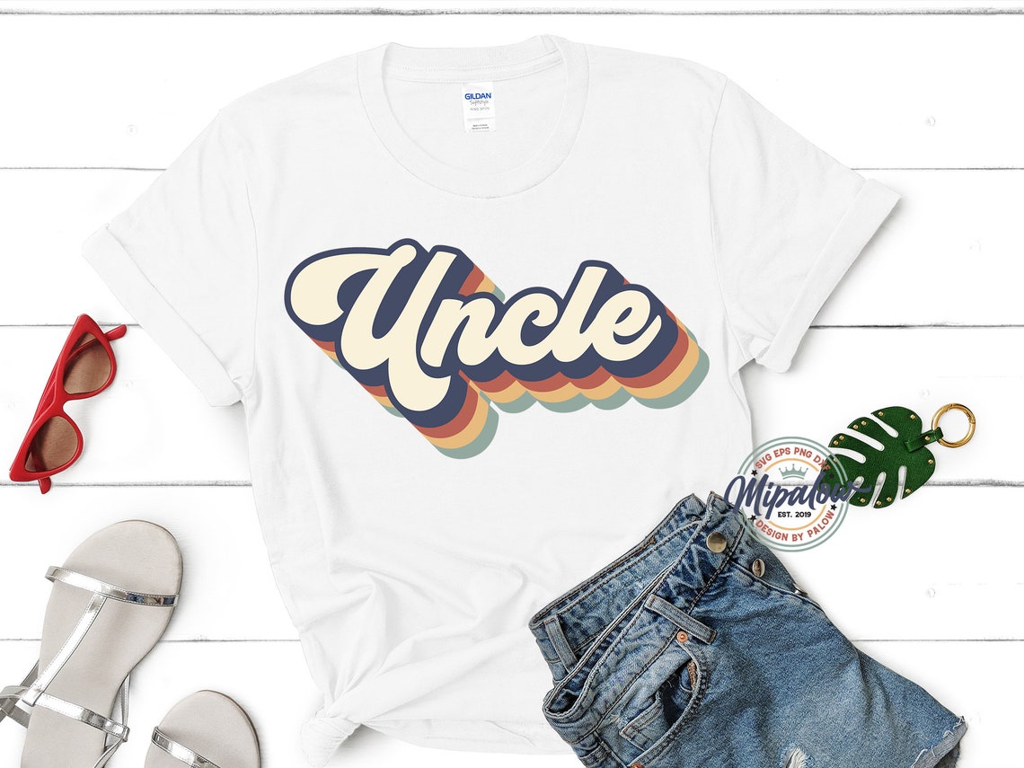 Retro Uncle Svg for Cricut Sublimation - Etsy