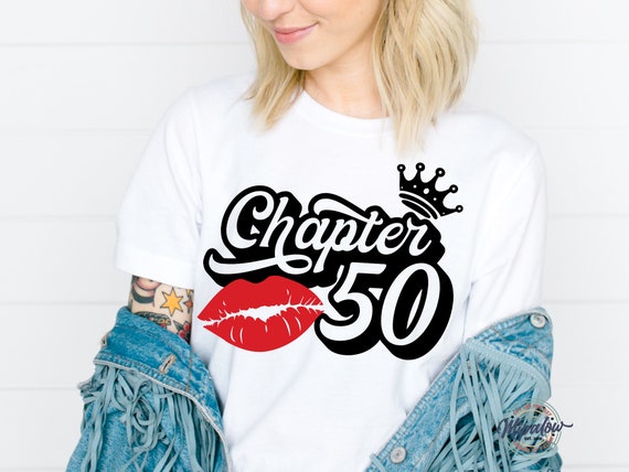 Chapter 50 Years Svg Leopard Print 50th Birthday Svg Fifty - Etsy