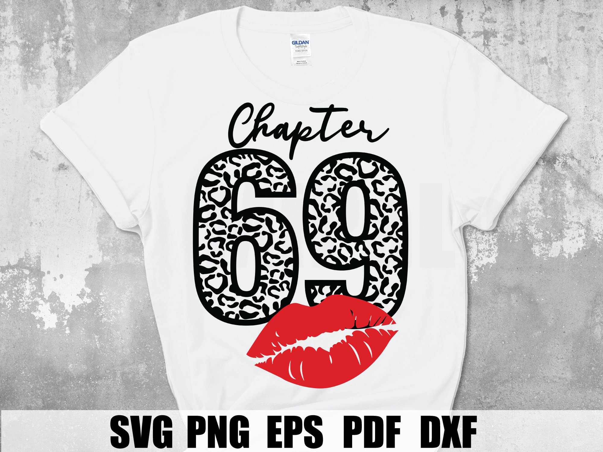 Chapter 69 Svg 69th Birthday Svg Sixty-nine svg Leopard | Etsy