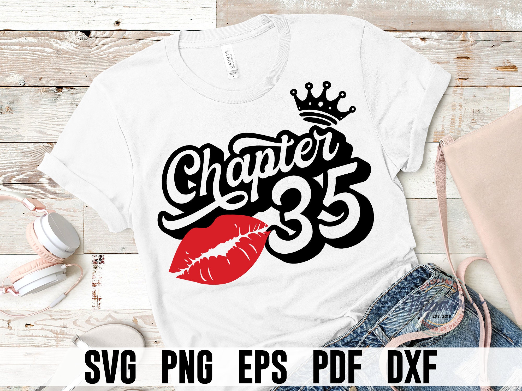 Chapter 35 Years Svg Leopard Print 35th Birthday Svg - Etsy