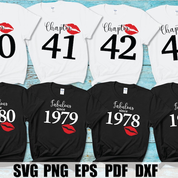Chapter 44 and Fabulous Since 1979 Svg - Etsy