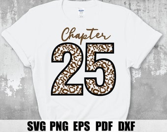 25th Birthday Svg | Etsy