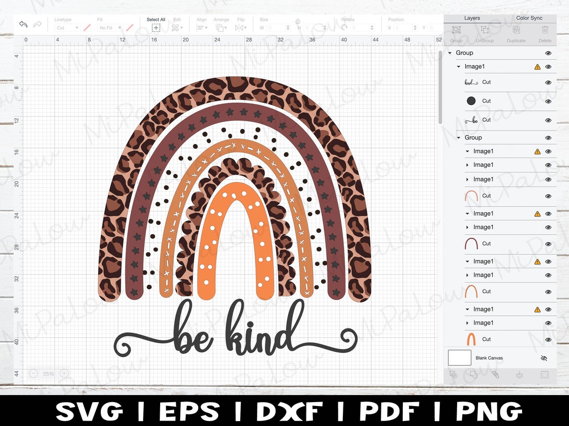 Be Kind Rainbow Svg Leopard Rainbow Svg Rainbow Sayings Svg - Etsy