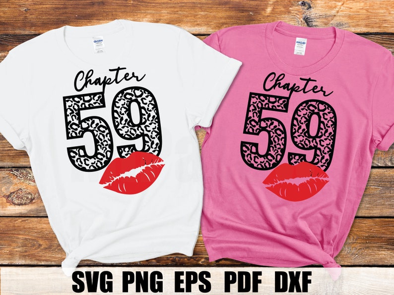 Chapter 59 Svg 59th Birthday Svg Fifty-nine Svg Leopard - Etsy