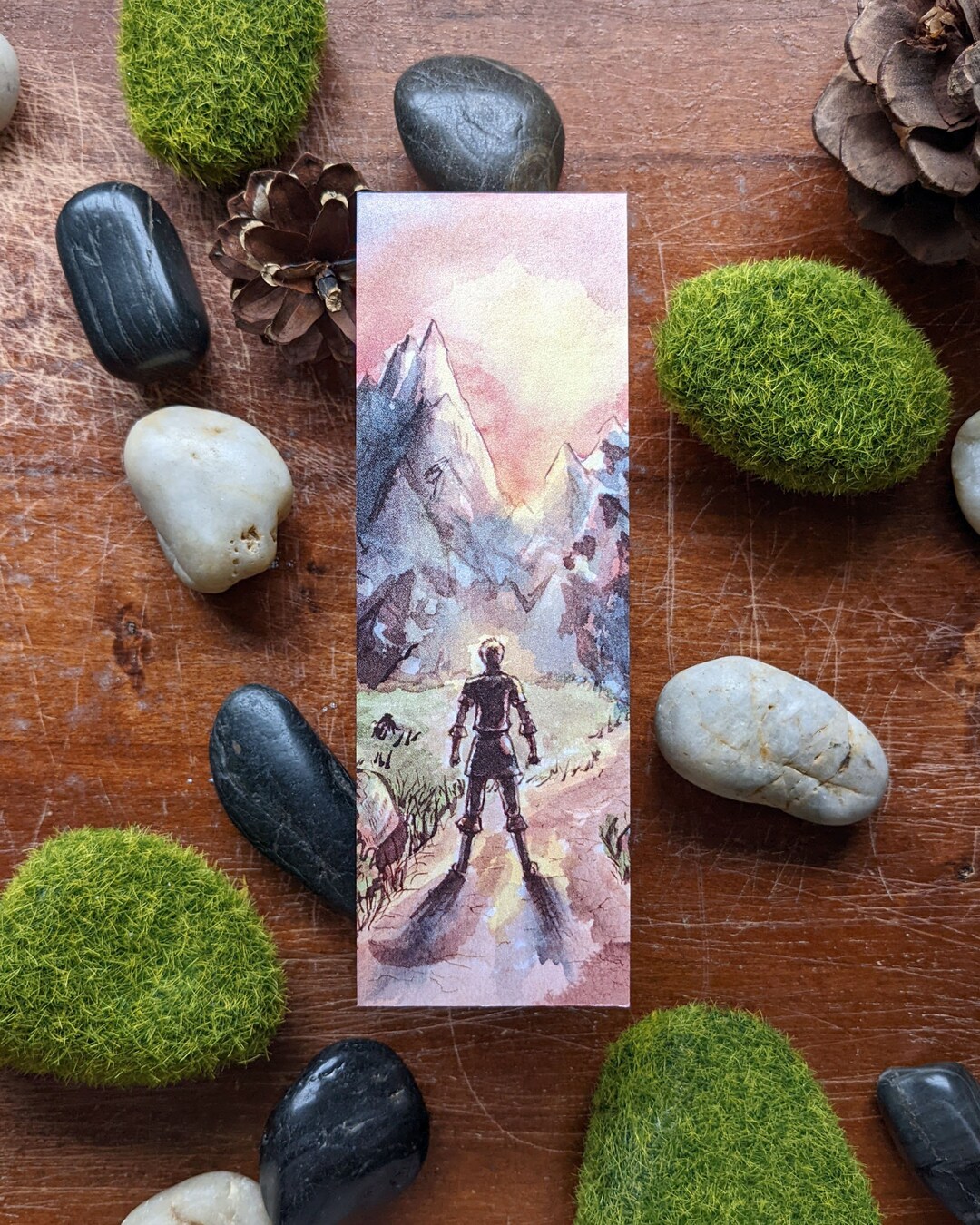 Adventure Awaits 2 X 6 Bookmark / Fantasy Gift / - Etsy