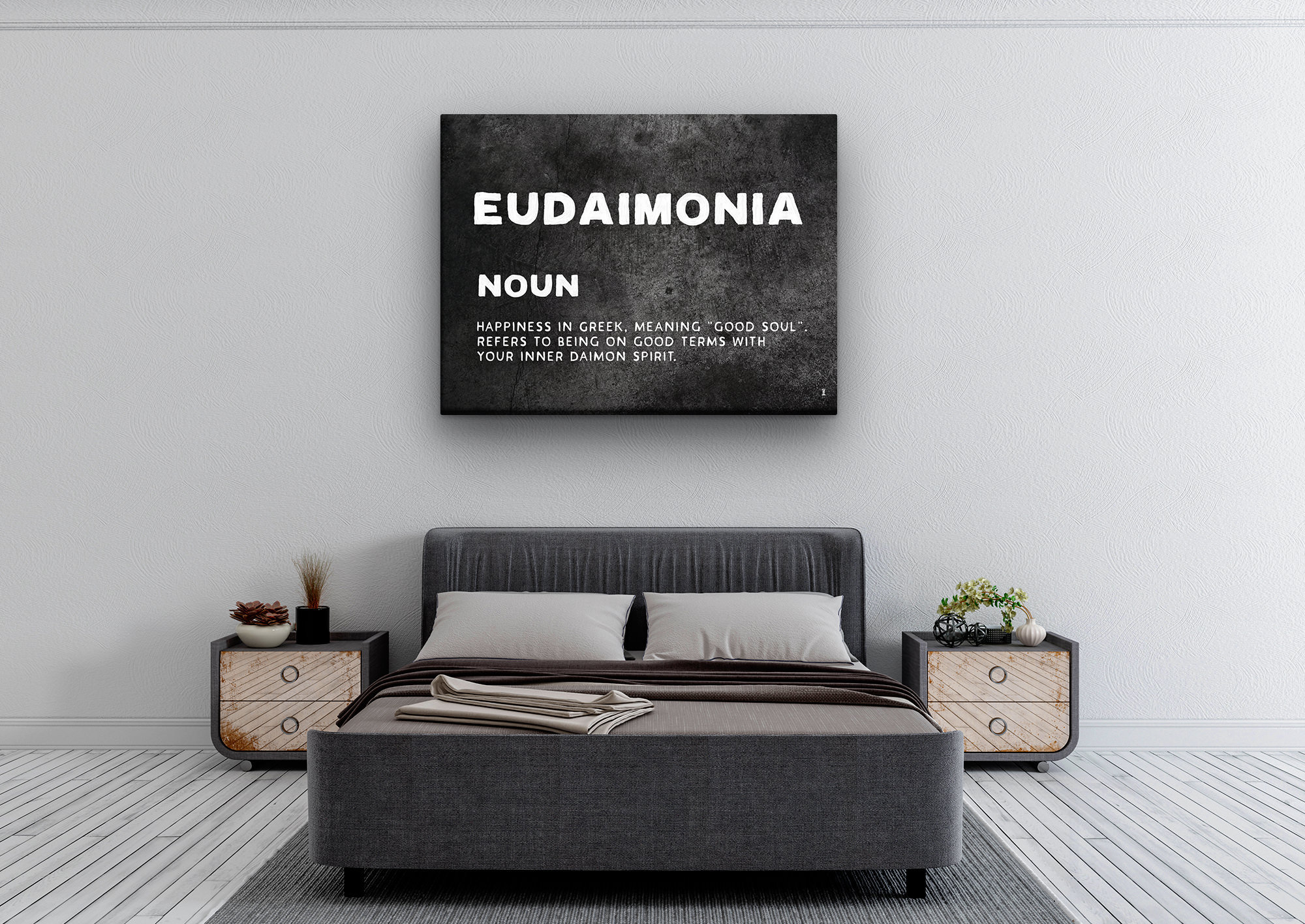 Eudaimonia Definition Inspirational Entrepreneur Art Motivational ...