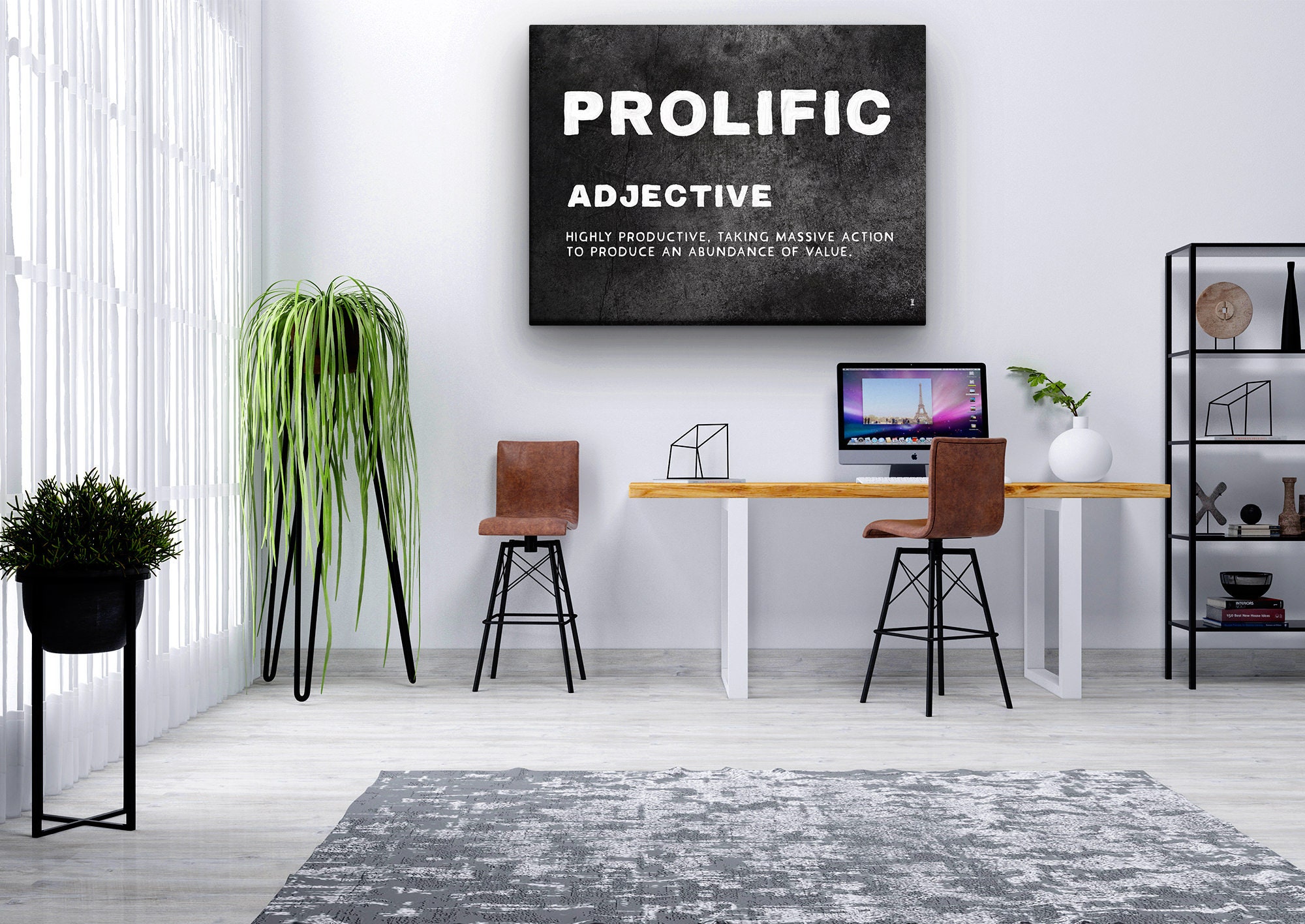Prolific Definition - Inspirational Entrepreneur Art - Motivational ...