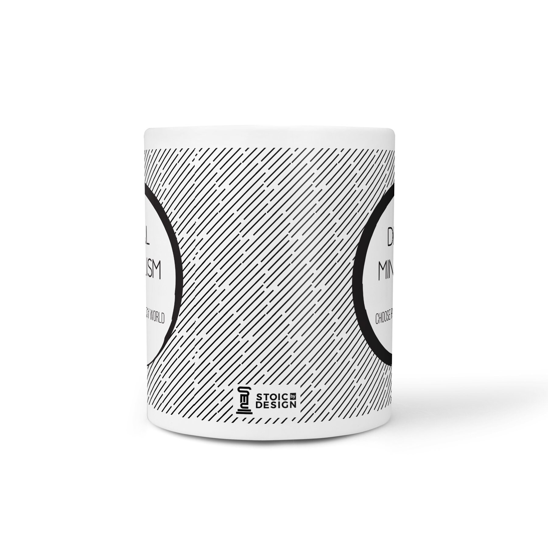 Digital Minimalism Mug Stoic Philosophy Coffee Cup. Cal Newport ...