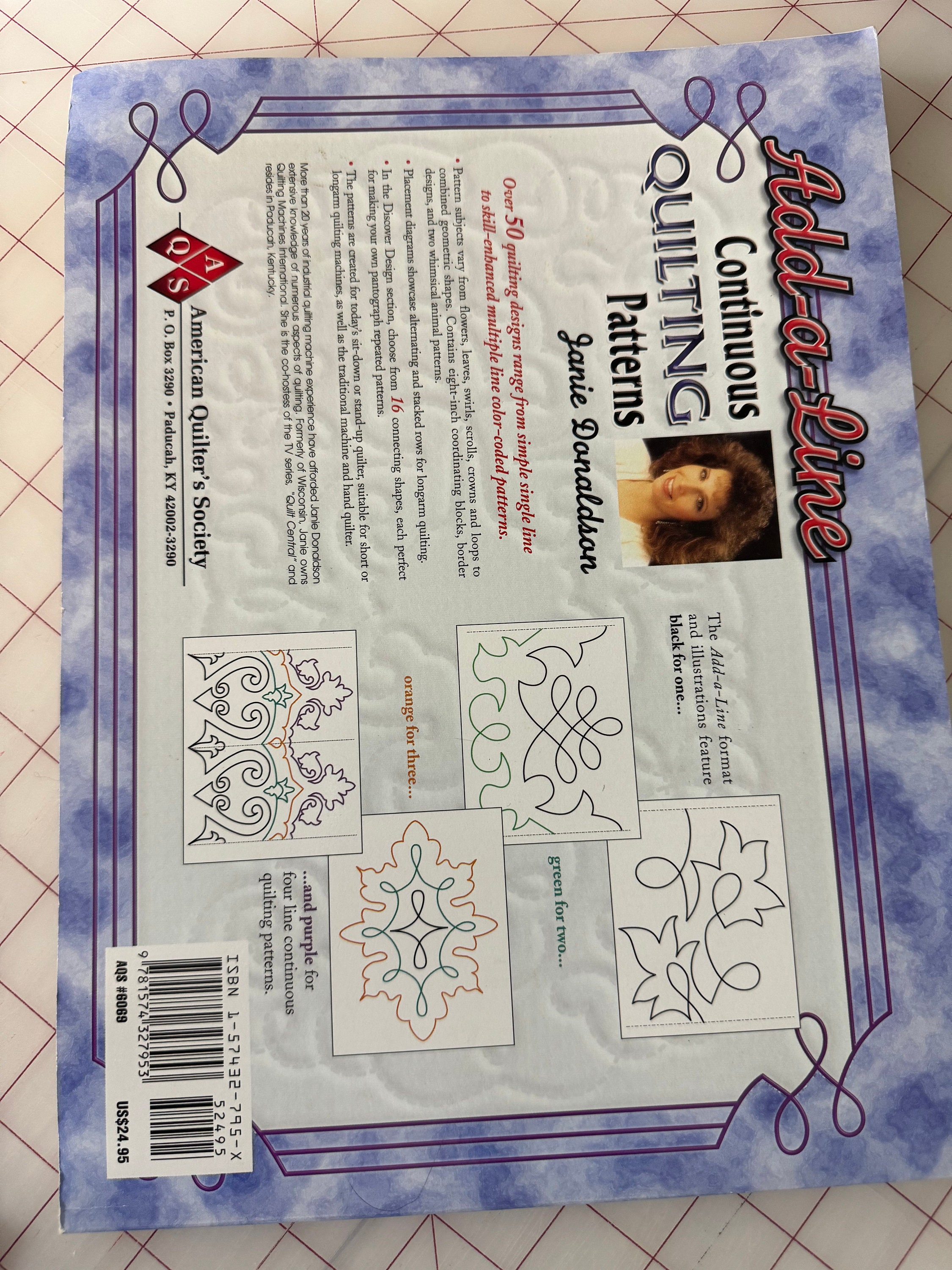 ADD-A-LINE Continuous Quilt Patterns - Etsy