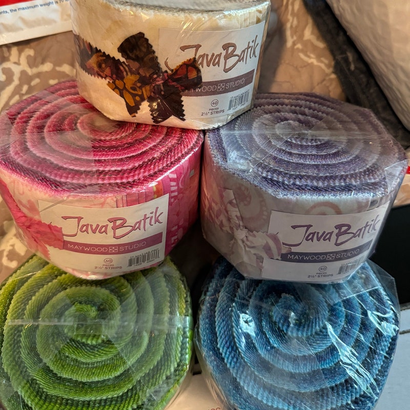 Batik Jelly Roll - Etsy