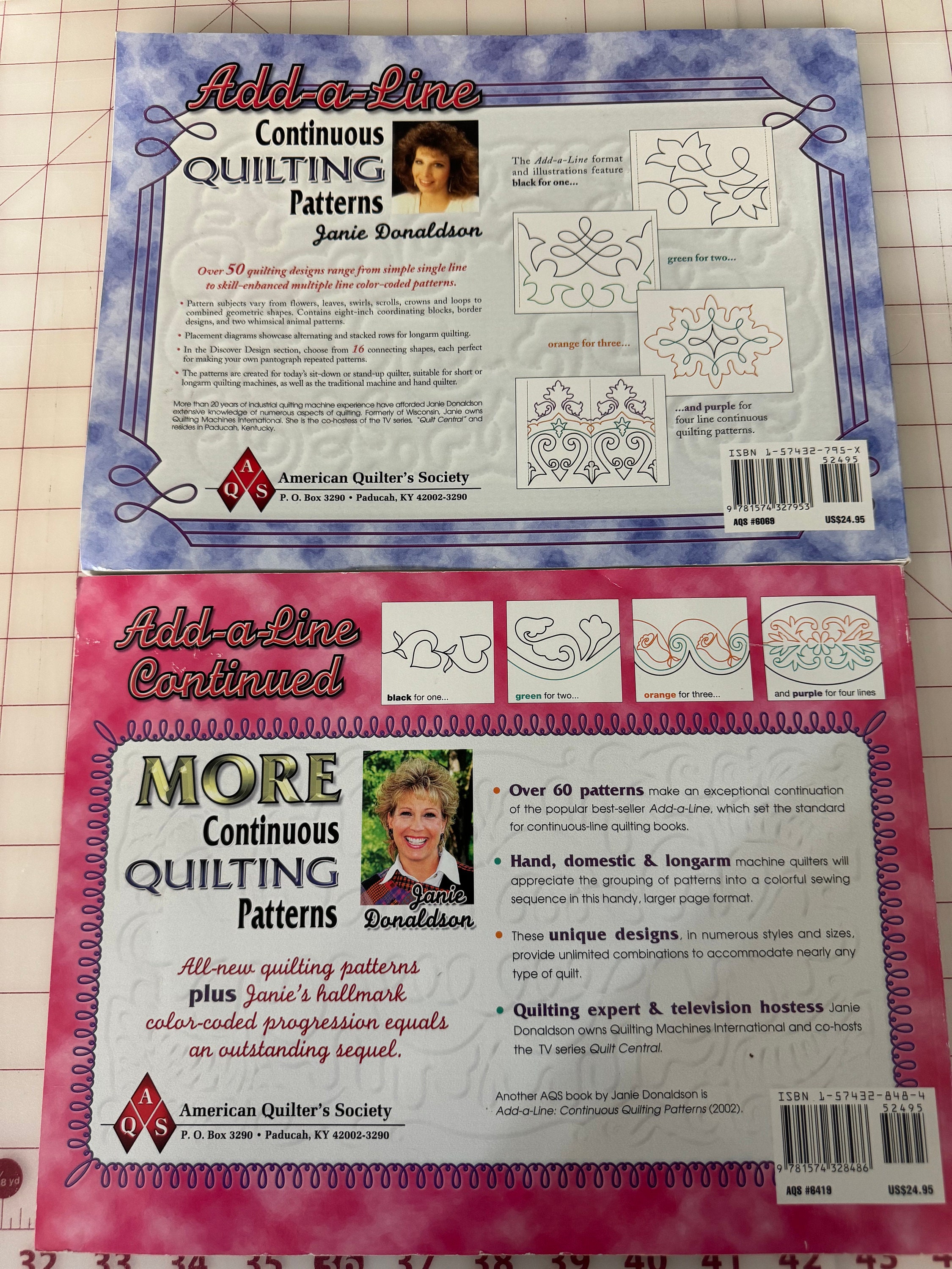 ADD-A-LINE Continuous Quilt Patterns - Etsy