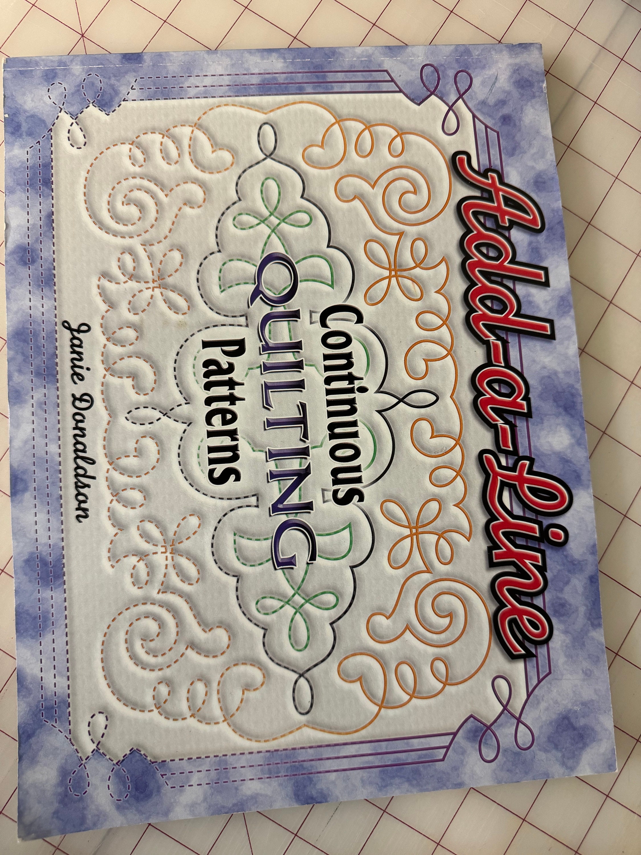 ADD-A-LINE Continuous Quilt Patterns - Etsy