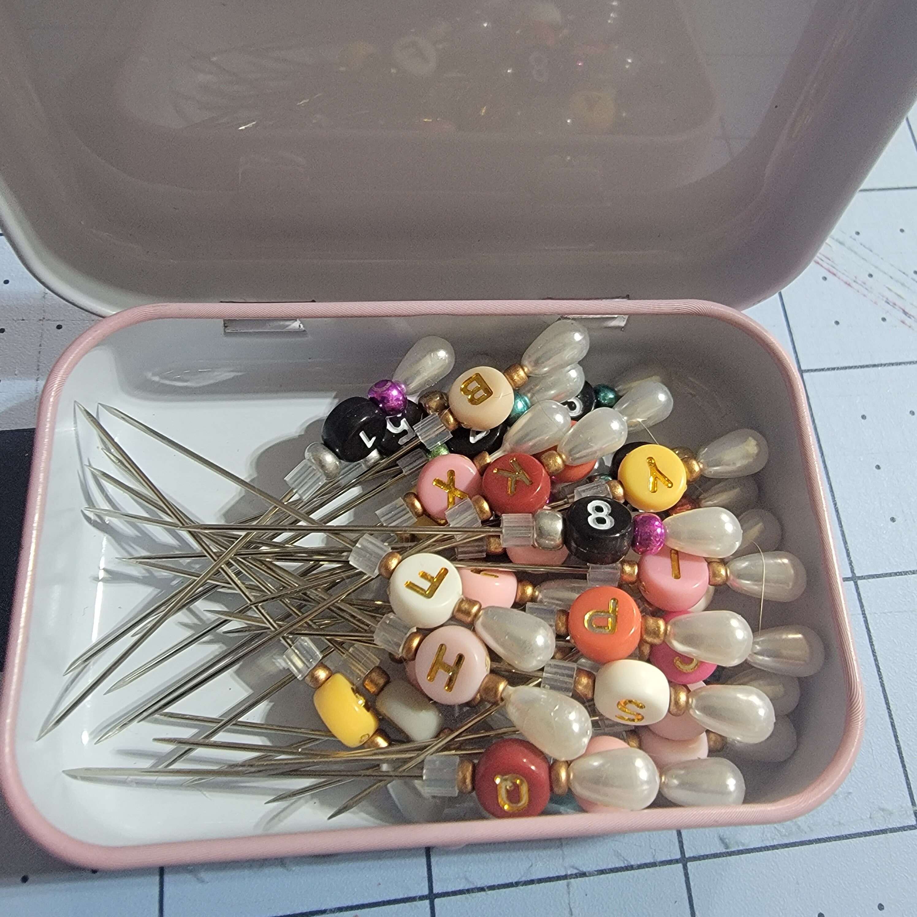 Alphabet and Numbered Quilt Pins - Etsy