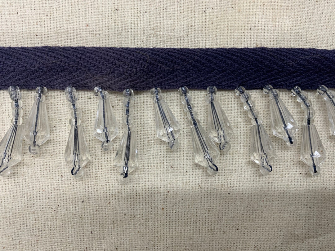 Beaded Trim- Tassel Trim- Gimp- Lampshade Trim- Cut to Order - Etsy