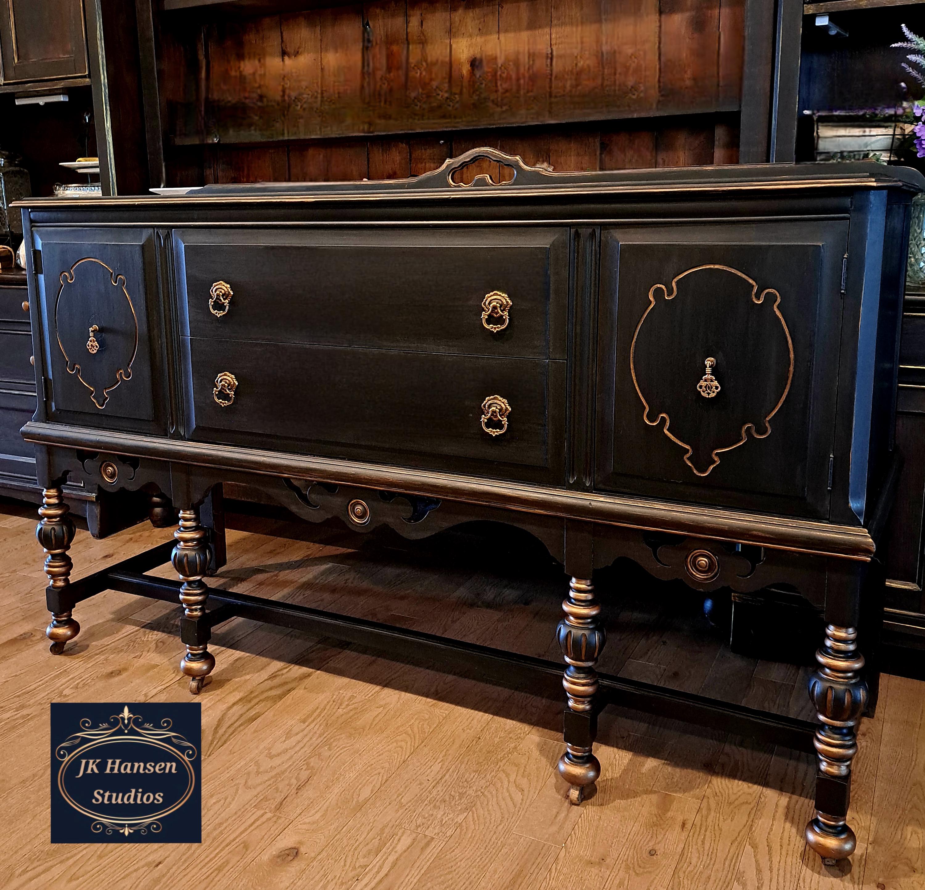 Jacobean Sideboard - Etsy Jacobean Sideboard - Etsy