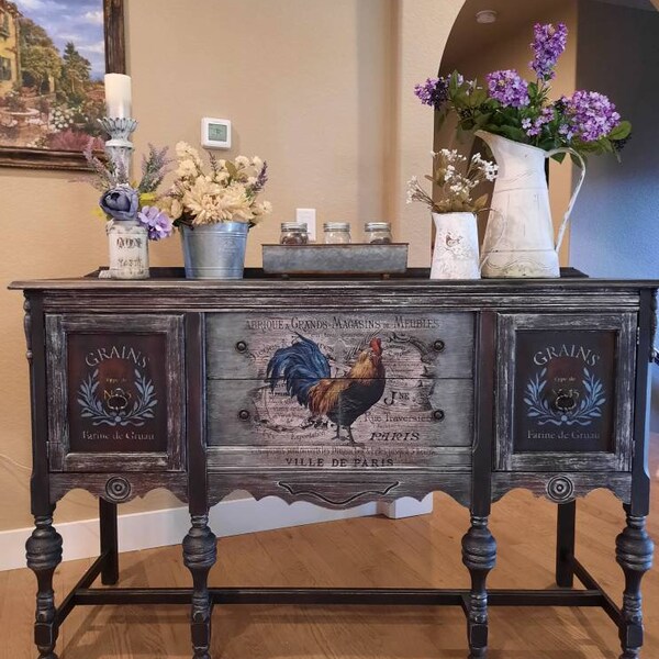 Jacobean Buffet - Etsy