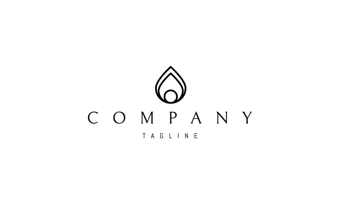 Perl Drop Vector Logo .instant Download. Full Vectors. 100% Editable ...