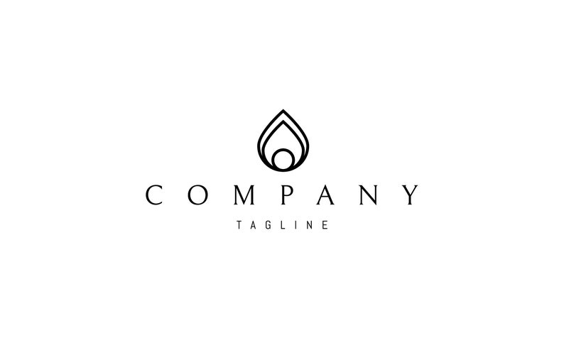 Perl Drop Vector Logo .instant Download. Full Vectors. 100% Editable ...