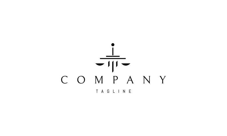 Sword Scale Column Vector Logo. Instant Download. Full - Etsy Australia
