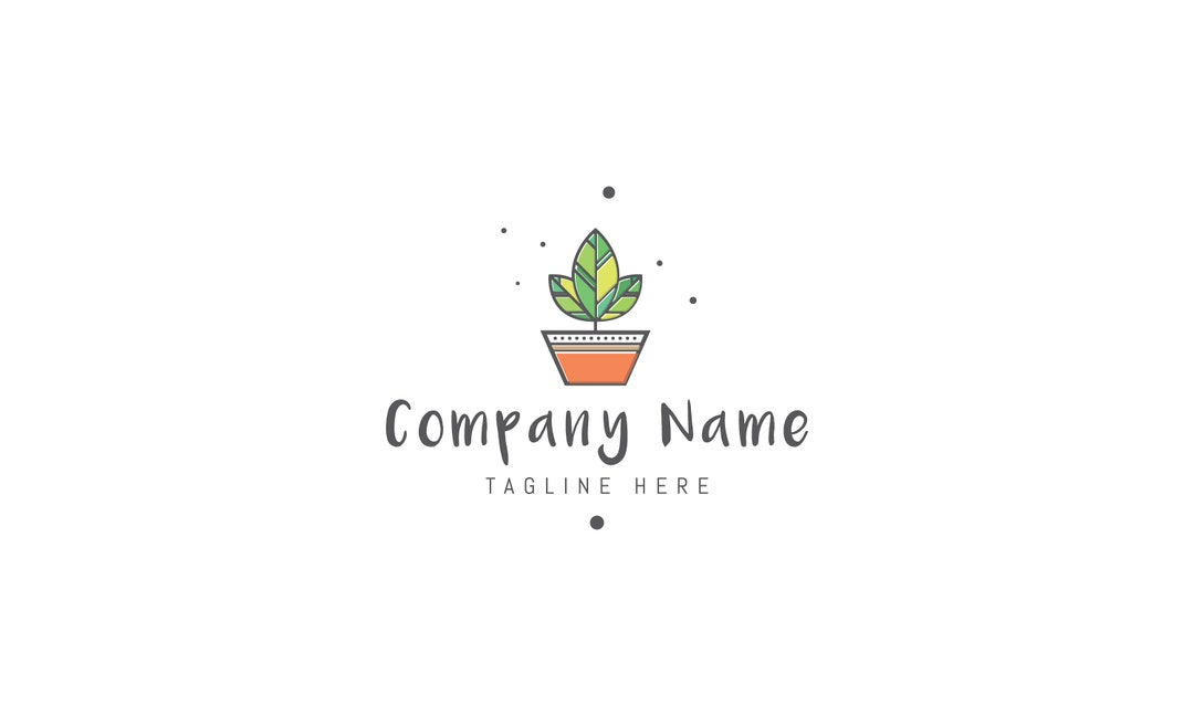 Pot Leaf Vector Logo. Instant Download. Full Vectors. 100% Editable and ...