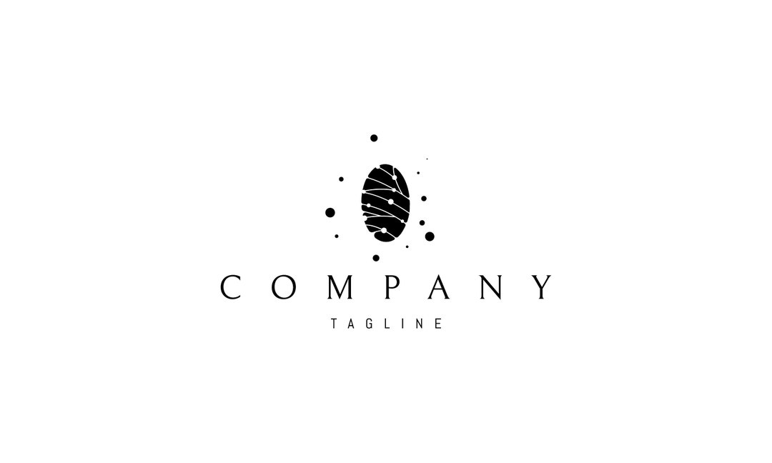 Finger Print Digital Vector Logo. Instant Download. Full Vectors. 100% ...