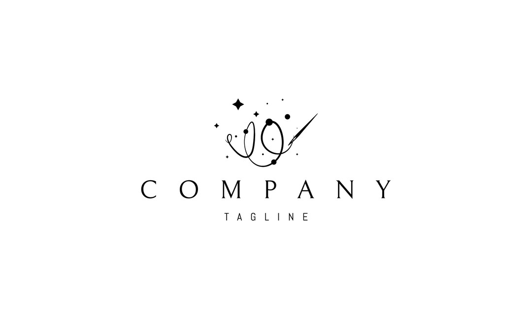 Magic Needle Vector Logo. Instant Download. Full Vectors. 100% Editable ...