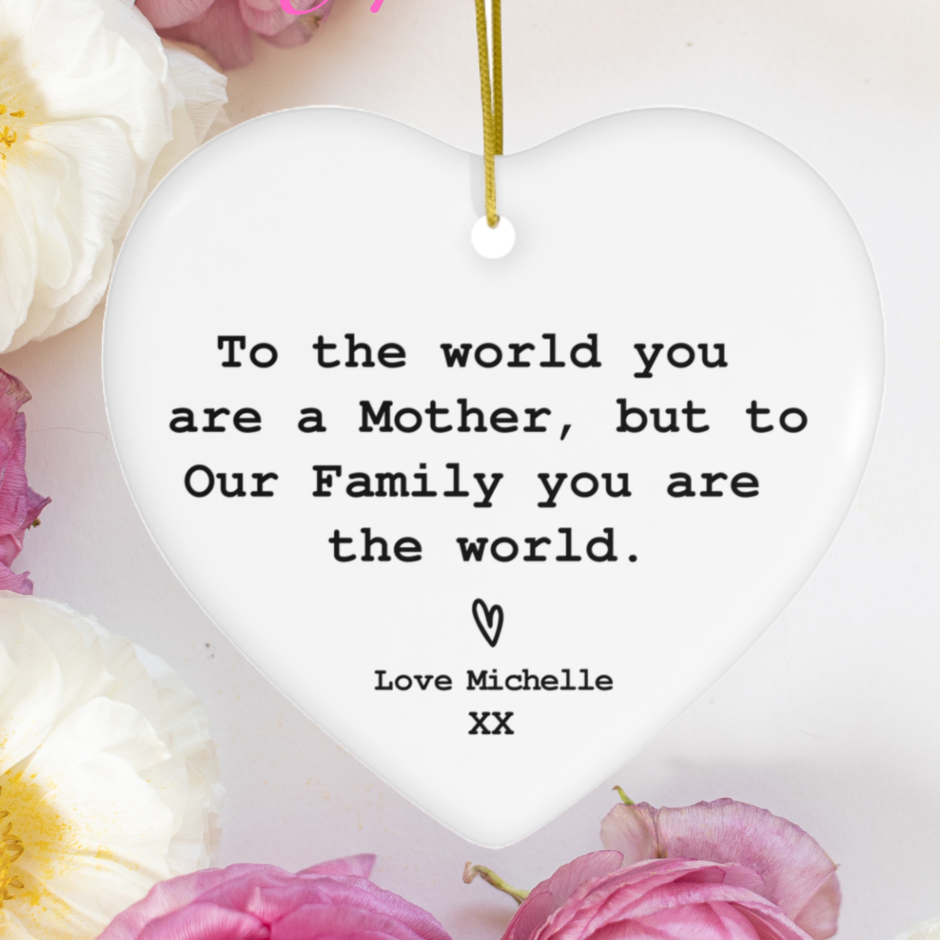 Personalized Mom Gift, Mom's Birthday ,present for Mom , Mothers Day ...