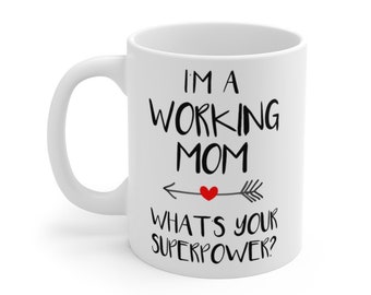 Working Mom Gift. Mom Gift for Hard Working Mom Mug. Single Mom Gift ...