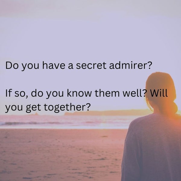 Secret Admirer Cards - Etsy